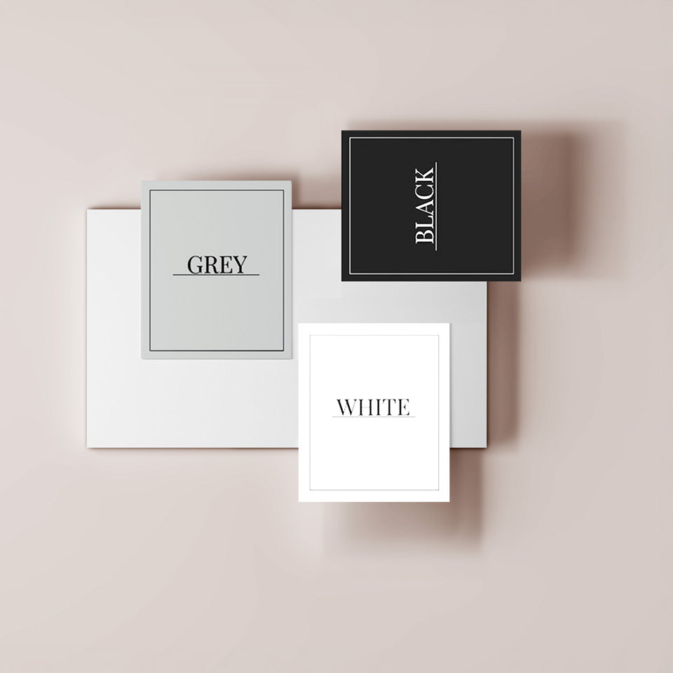Minimalistic Single Labels – The Label Lady LTD